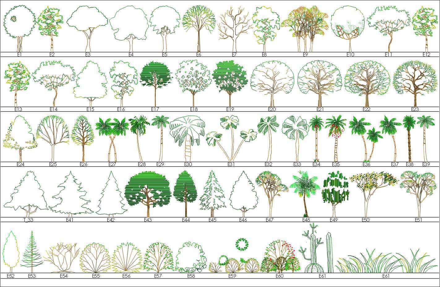 Bamboo tree cad block free download - auroradolf